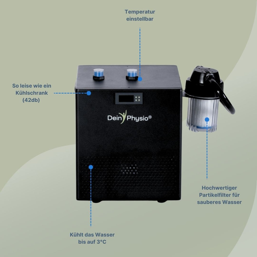 DeinPhysio FREEZE - Durchlaufkühler für Basic Tubs – DeinPhysio24